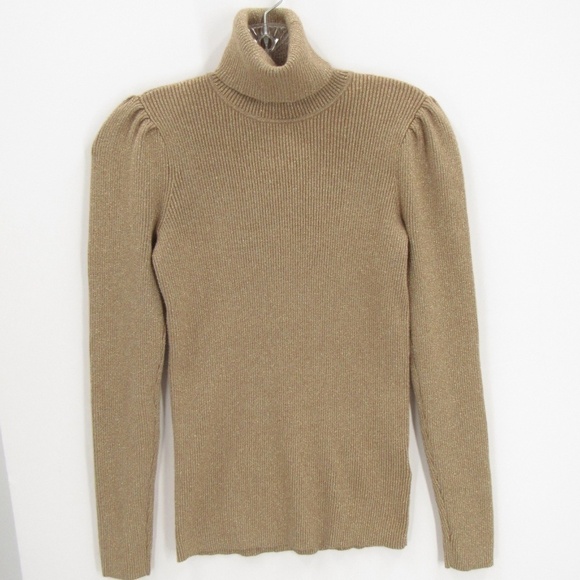 Lauren Ralph Lauren | Sweaters | Lauren Ralph Lauren Gold Metallic ...